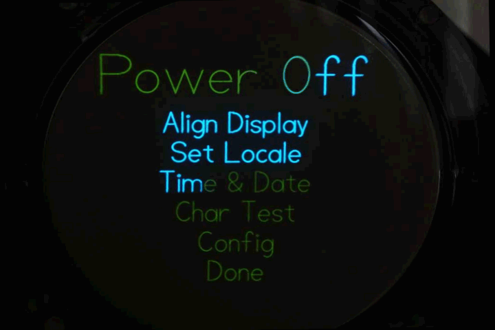 The trailing effect – Oscilloclock.com