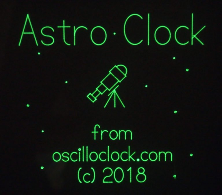 Oscilloclock.com | Handcrafted Scope Clocks with circle graphics